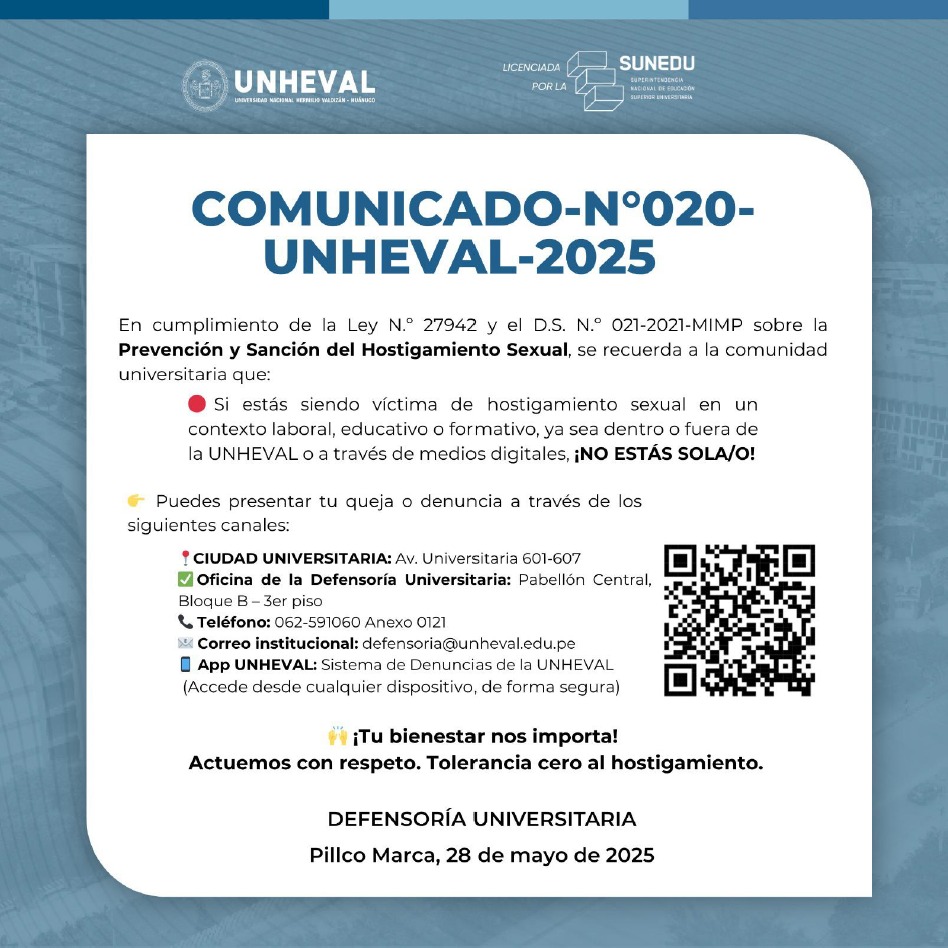 Home | Aula Virtual UNHEVAL